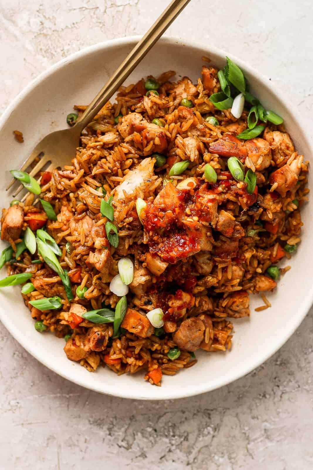 Blackstone Fried Rice - The Wooden Skillet