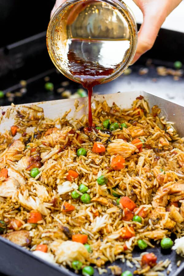 Blackstone Fried Rice - The Wooden Skillet