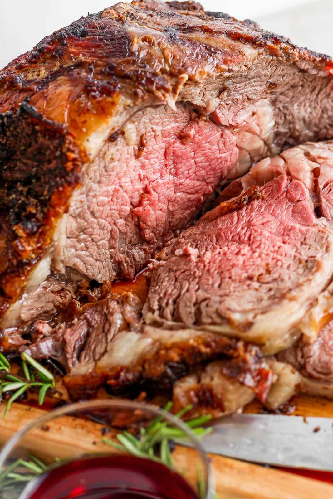 Prime Rib on the Grill + Horseradish Sauce - The Wooden Skillet