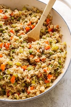Rice Pilaf - The Wooden Skillet