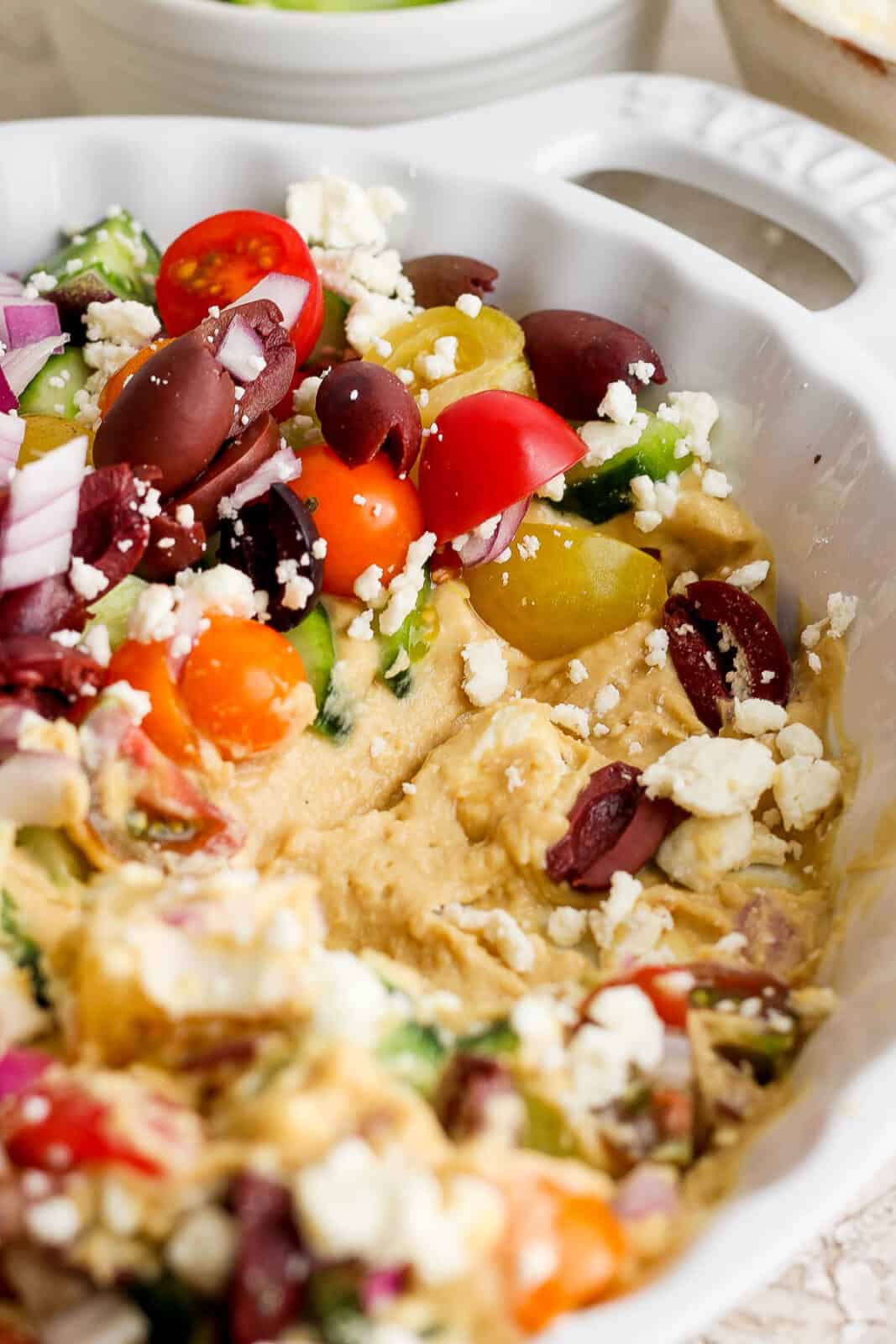 Greek Layer Dip - The Wooden Skillet