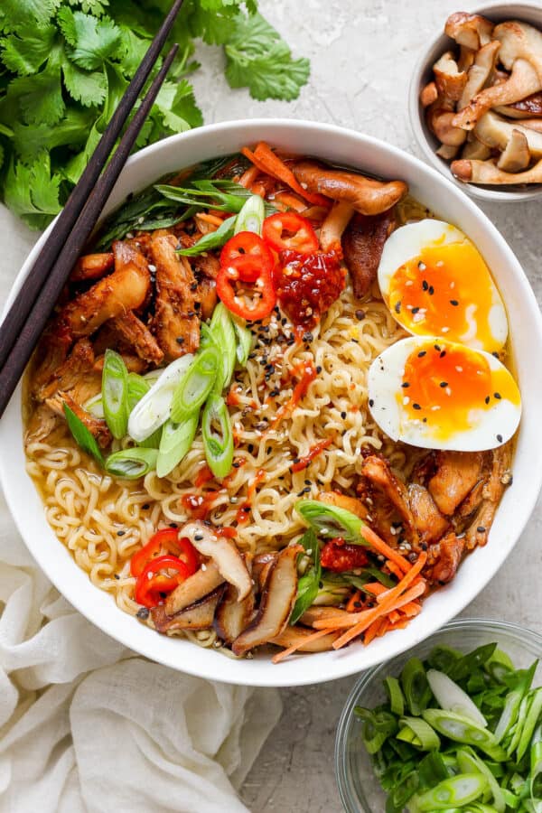 Chicken Ramen - The Wooden Skillet