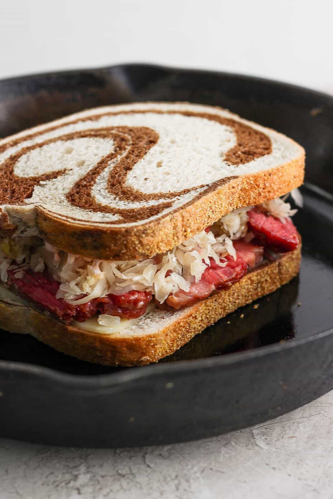 Reuben Sandwich - The Wooden Skillet