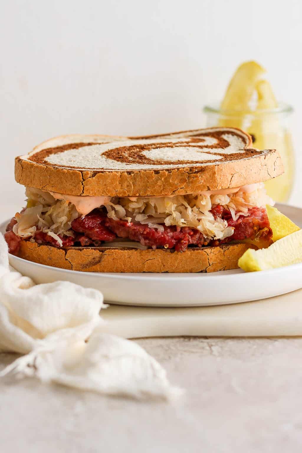 Reuben Sandwich - The Wooden Skillet