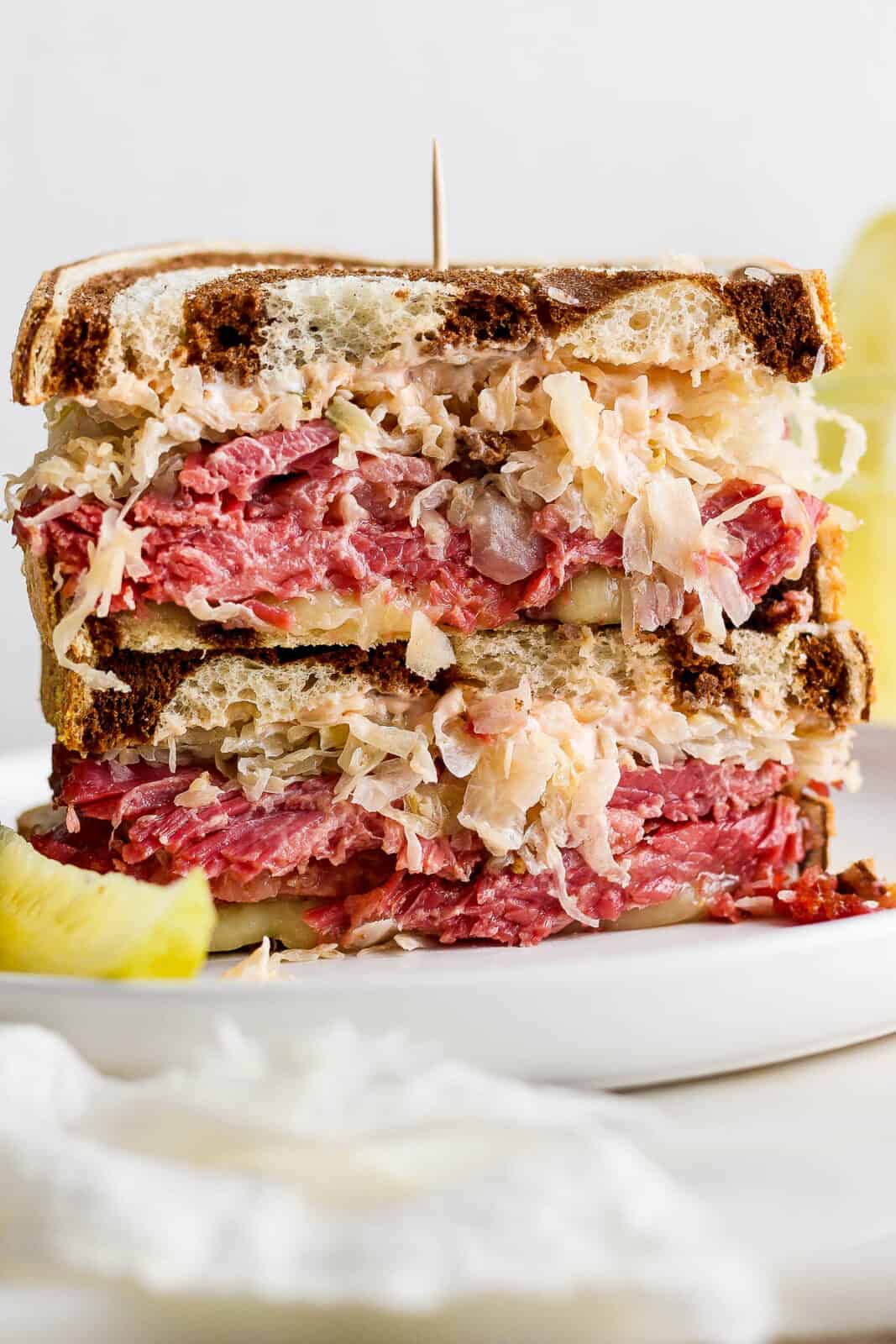 Reuben Sandwich - The Wooden Skillet