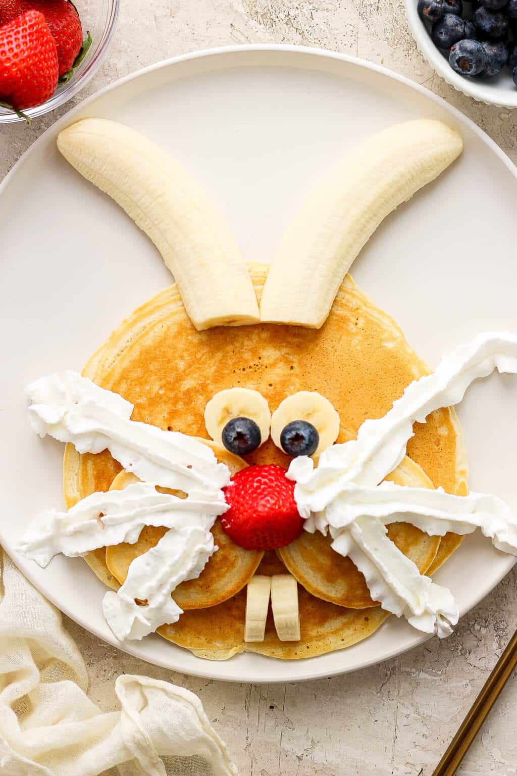 Bunny Pancakes - The Wooden Skillet