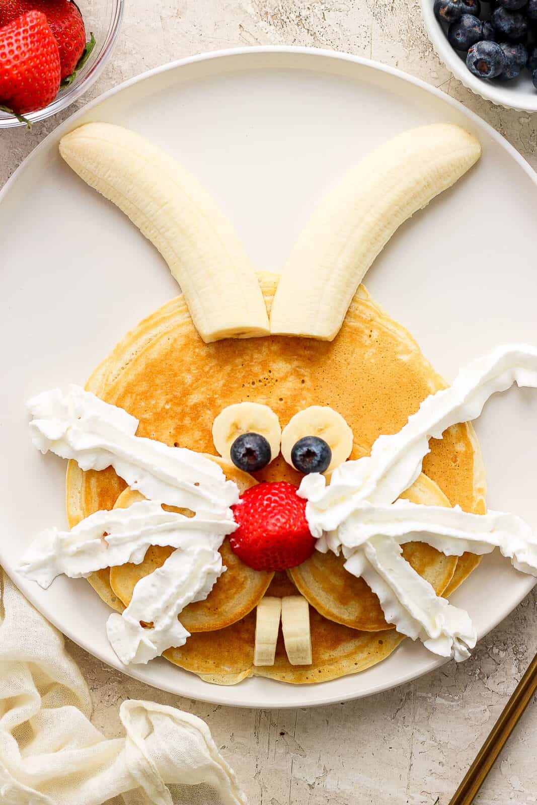Bunny Pancakes - The Wooden Skillet