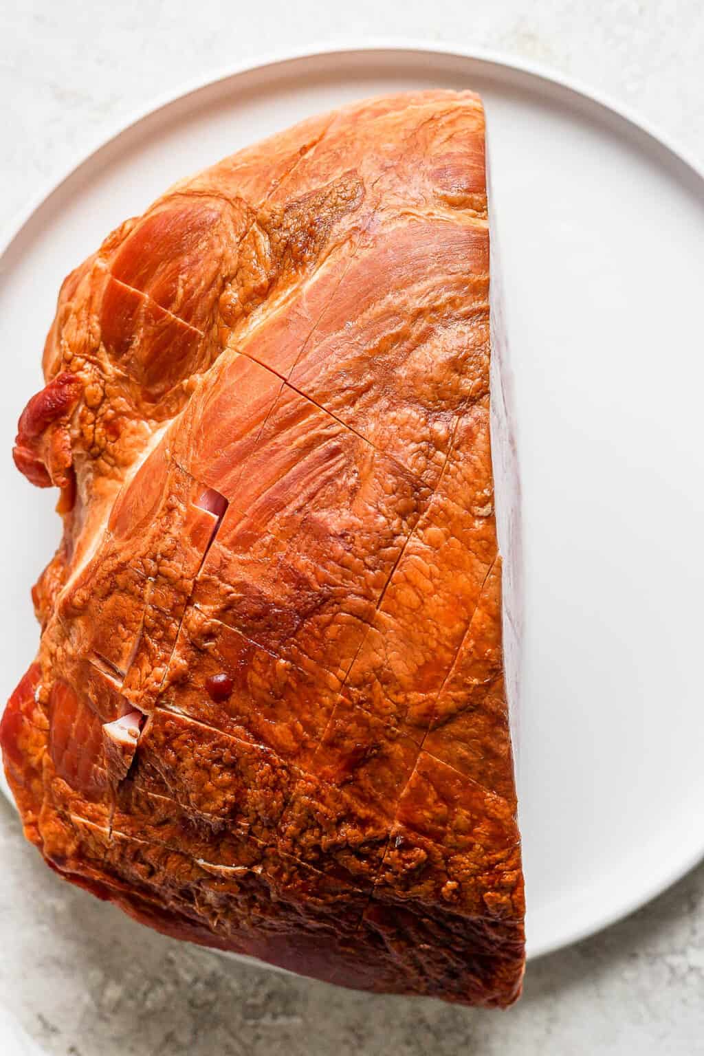 Instant Pot Ham + Buttery Brown Sugar Glaze - The Wooden Skillet