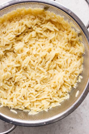 Italian Orzo Salad - The Wooden Skillet