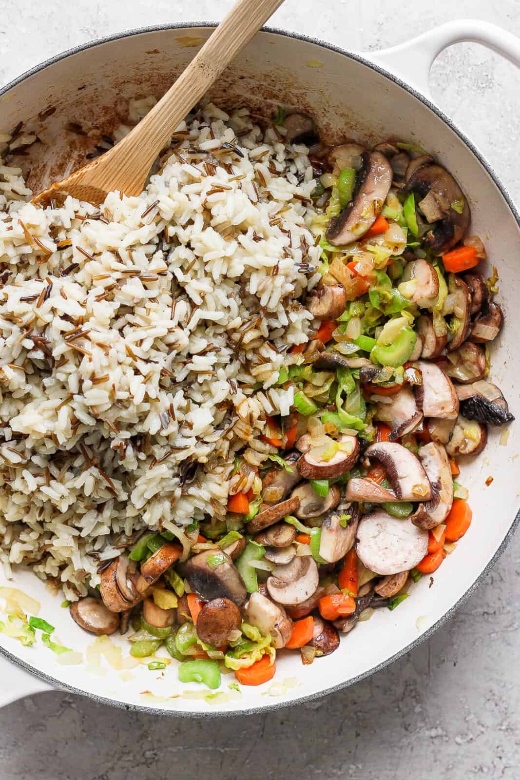 Wild Rice Pilaf - The Wooden Skillet