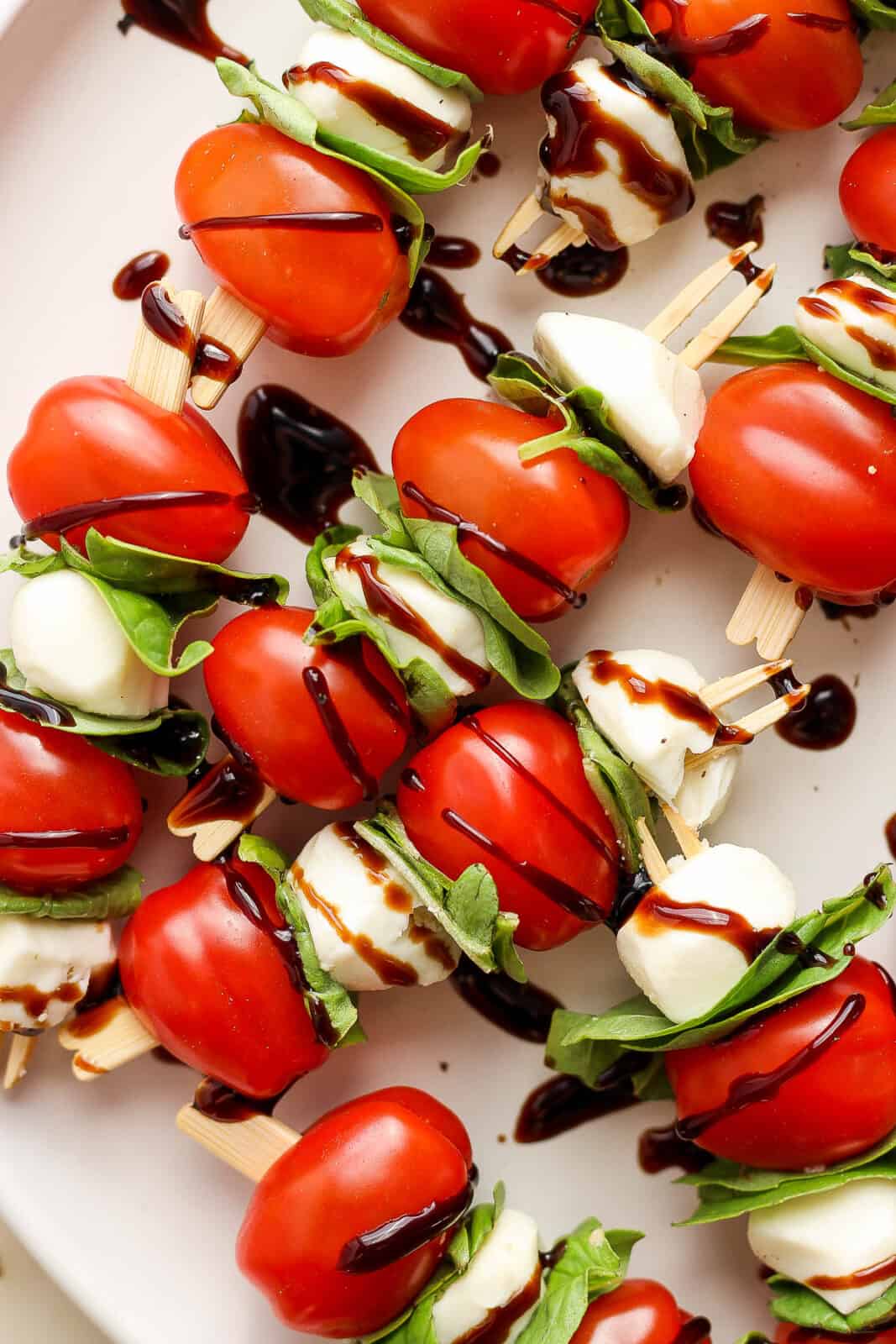 Caprese Skewers - The Wooden Skillet