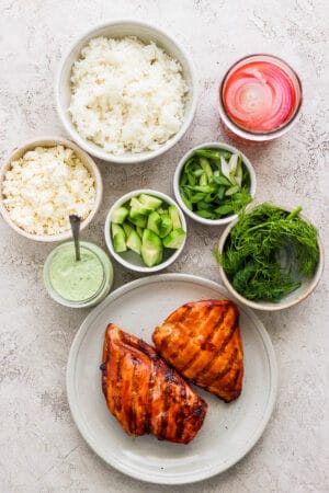 Green Goddess Bowl - The Wooden Skillet