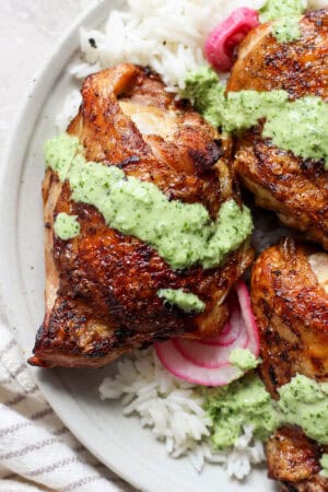 Peruvian Green Sauce - The Wooden Skillet