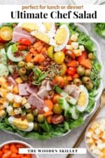 Ultimate Chef Salad - The Wooden Skillet