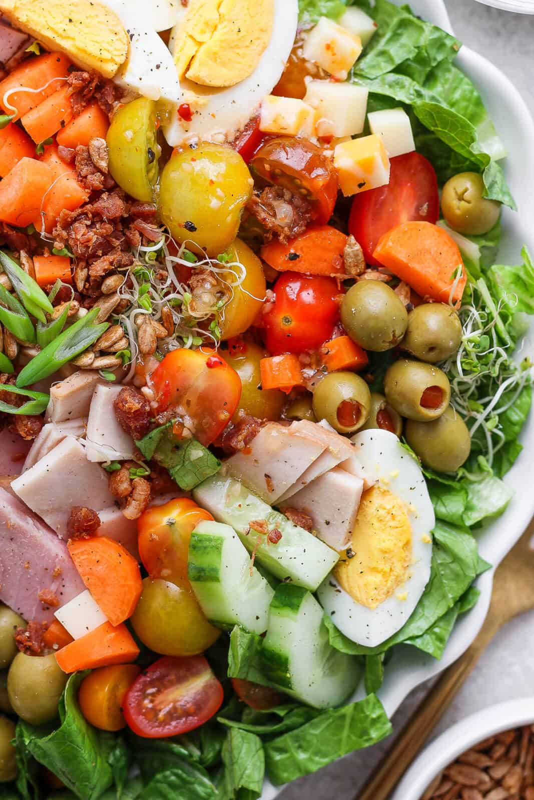 Ultimate Chef Salad - The Wooden Skillet