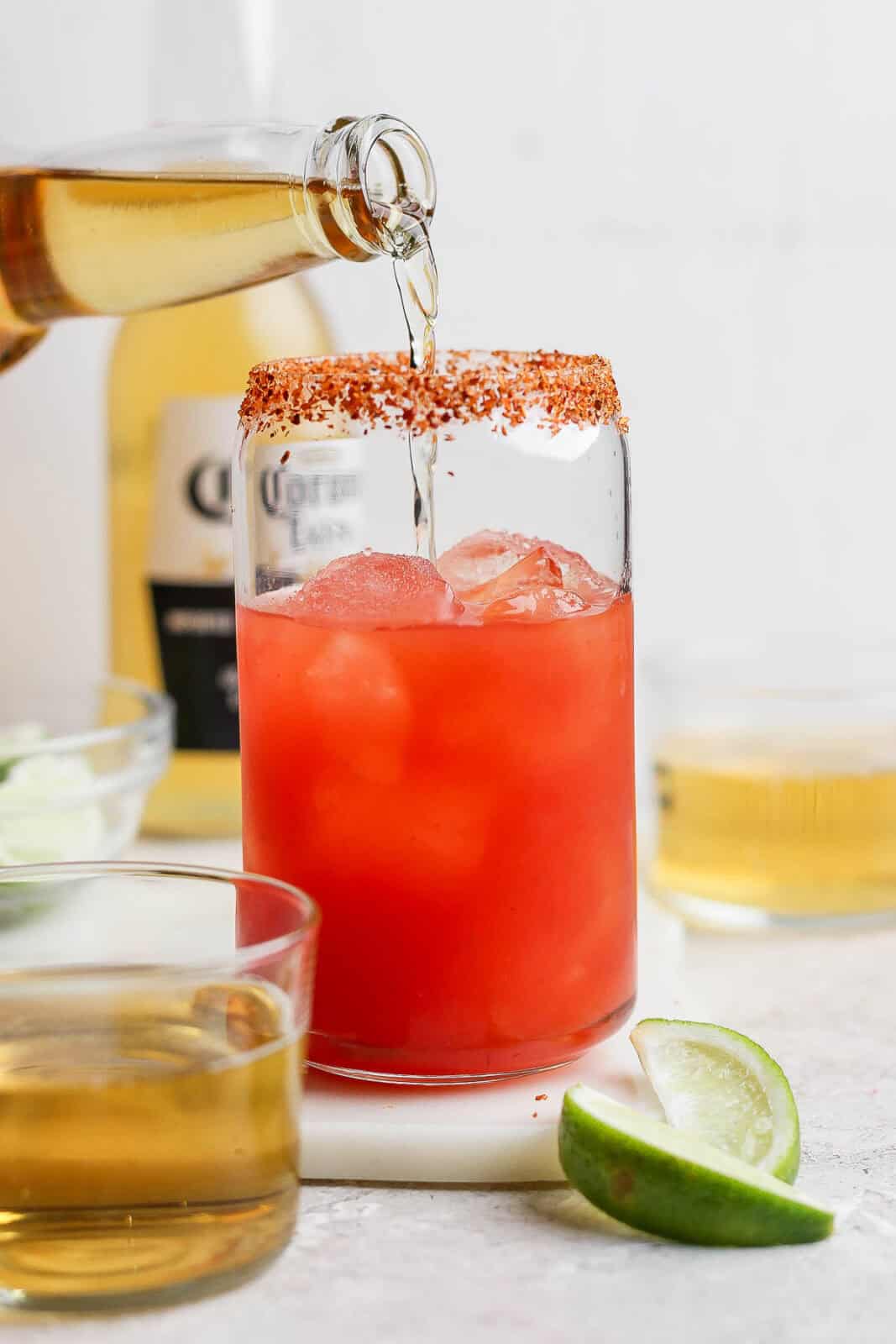 Michelada + Tajin Rim - The Wooden Skillet