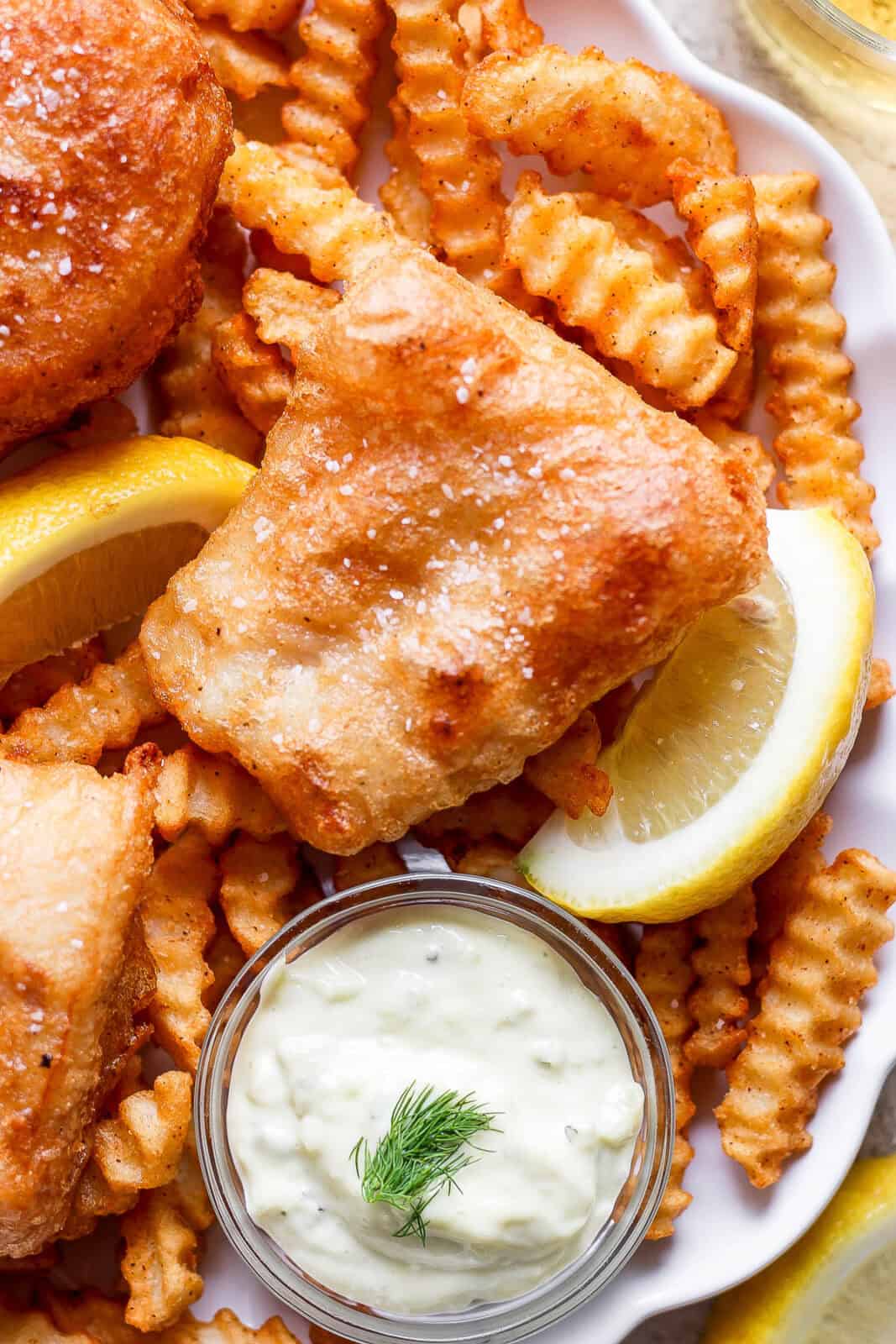 Beer Battered Fish - The Wooden Skillet