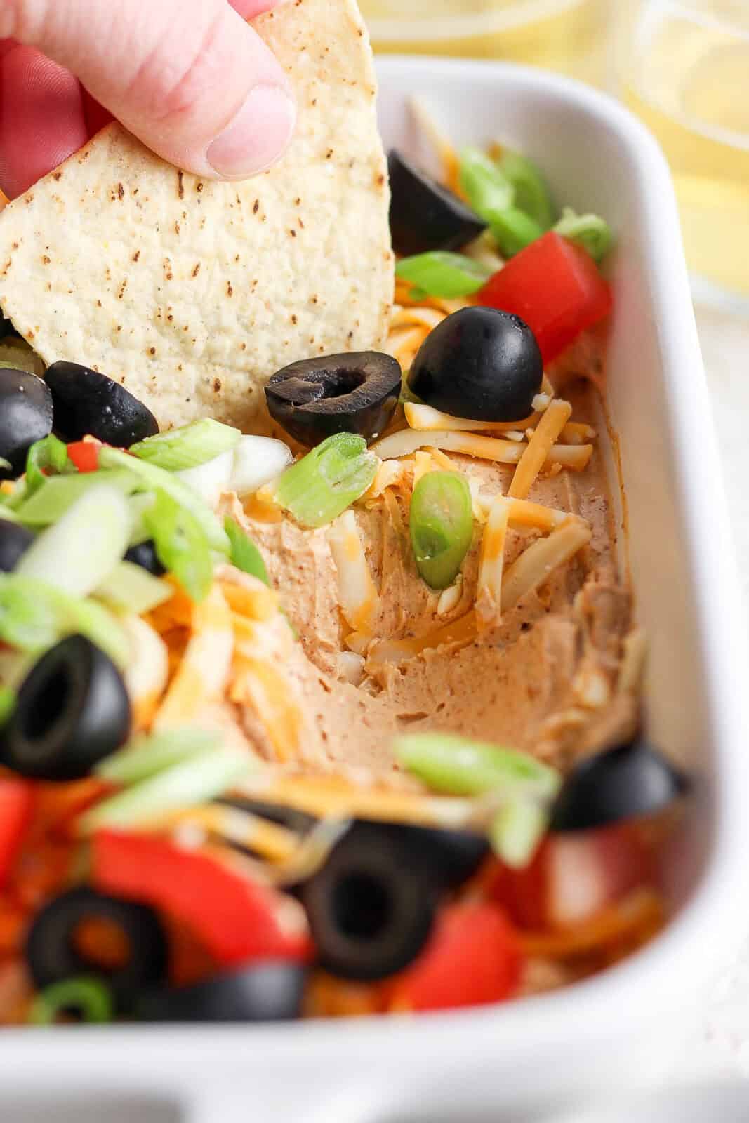 Easy Taco Dip - The Wooden Skillet