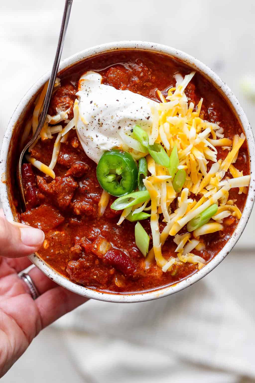 Smoked Chili - The Wooden Skillet