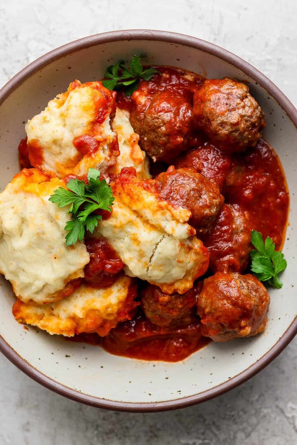 Meatballs and Dumplings - The Wooden Skillet