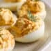 Smoked Deviled Eggs - The Wooden Skillet