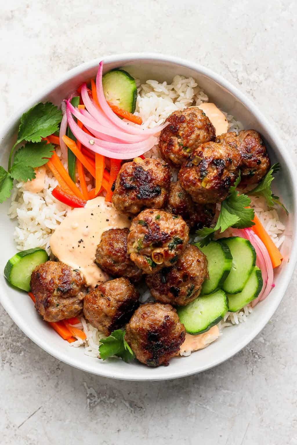 Juicy Pork Meatballs (Asian-Inspired) - The Wooden Skillet