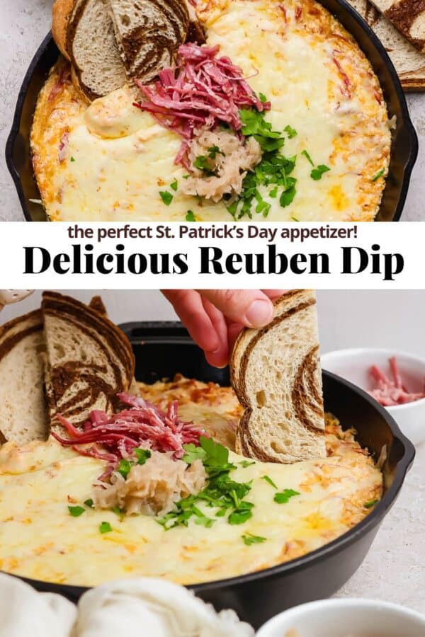 Warm Reuben Dip - The Wooden Skillet