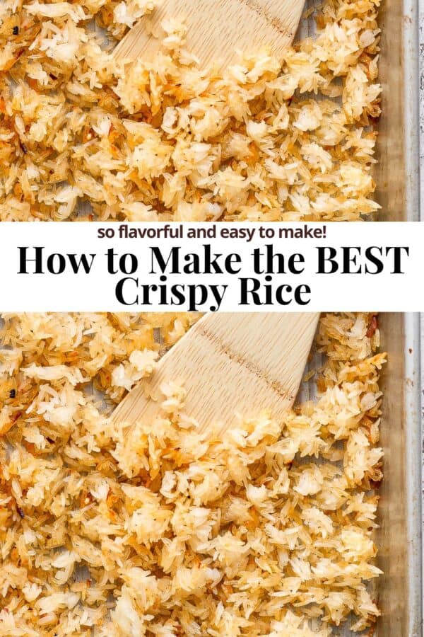 How to Make Crispy Rice - The Wooden Skillet