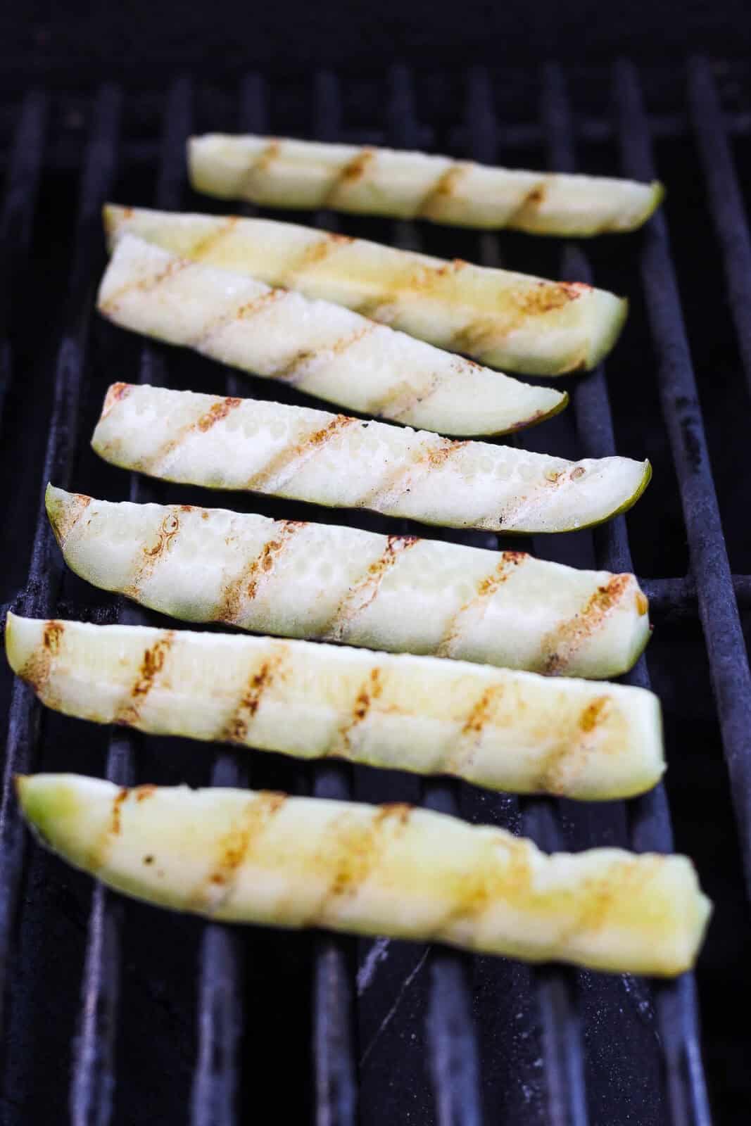 5-Minute Grilled Pickles - The Wooden Skillet