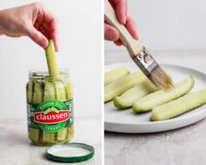 5-Minute Grilled Pickles - The Wooden Skillet