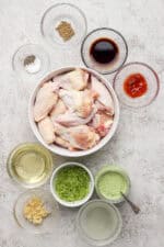 Grilled Peruvian Chicken Wings - The Wooden Skillet