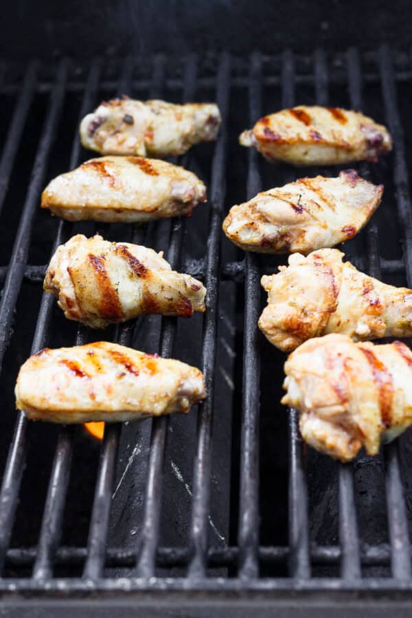 Grilled Peruvian Chicken Wings - The Wooden Skillet
