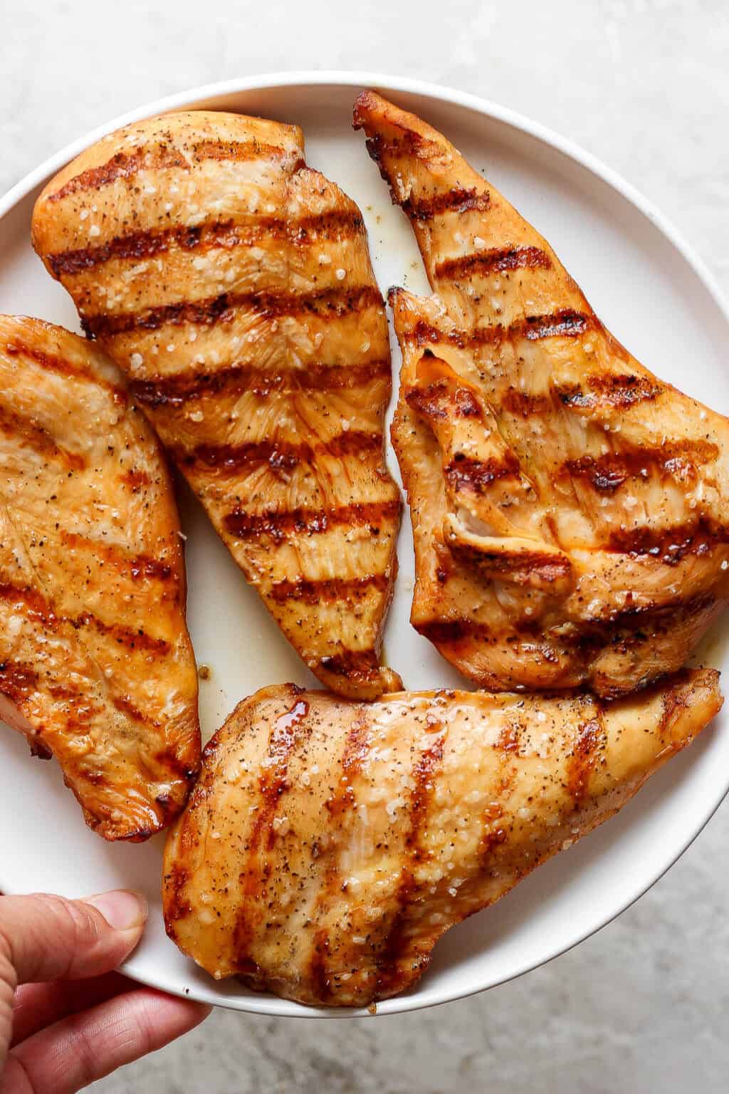 Grilled Chicken Cutlets (Quick with Optional Marinade) - The Wooden Skillet