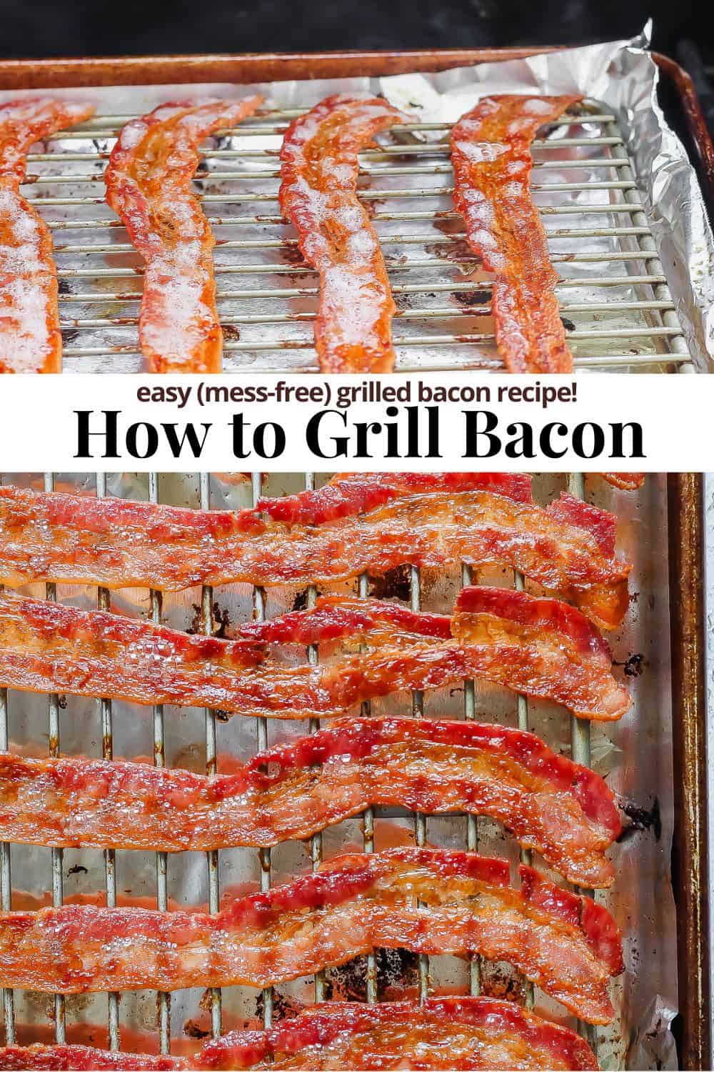 Bacon on the Grill (no flare ups!) - The Wooden Skillet