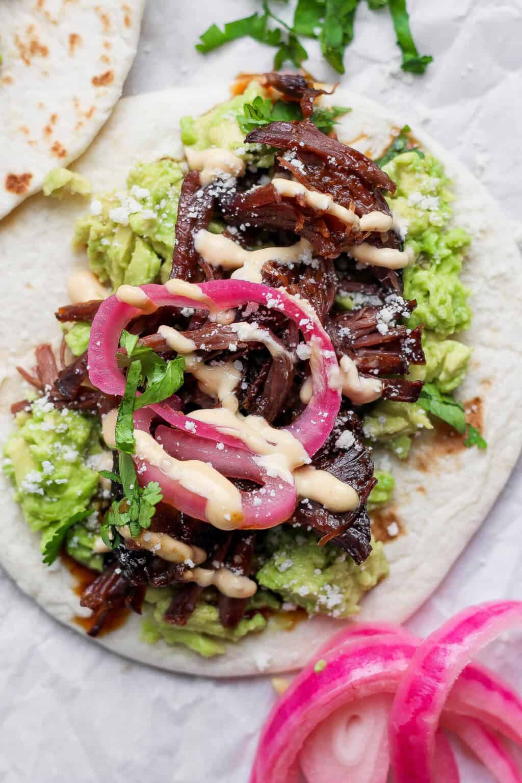 Beef Short Rib Tacos - The Wooden Skillet